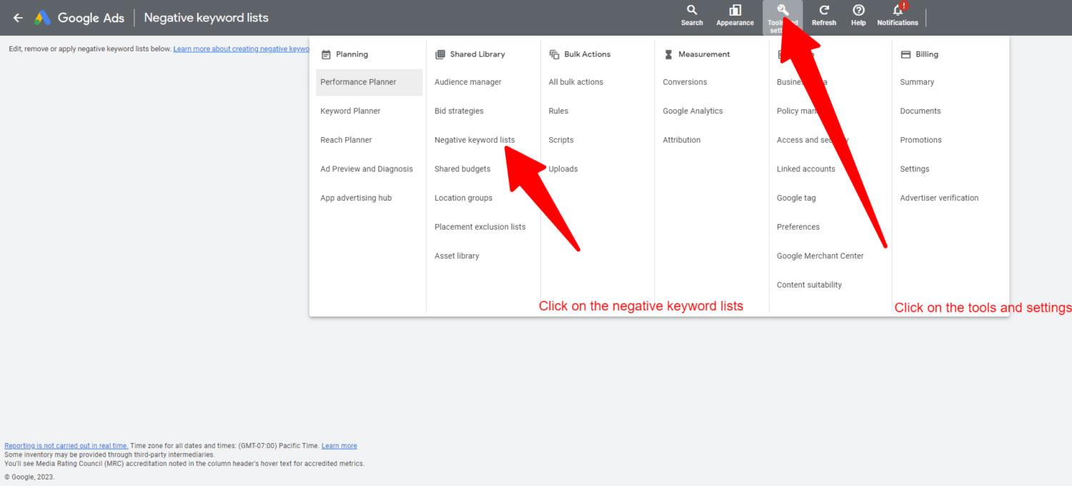 Tips - How to Effectively Use Negative Keywords To Improve Google Ads ...